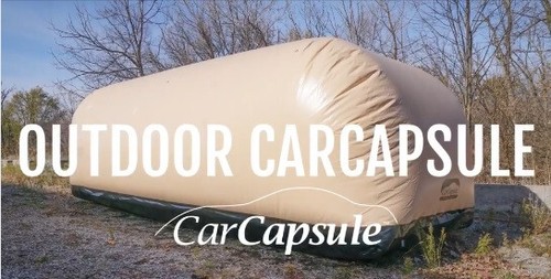 CarCapsule for Outdoor Use 22' Car Cover Bubble 264"x90"x80" Capsule ...