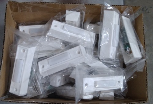 (10) White Wired Lighted LED Door bell Button | eBay