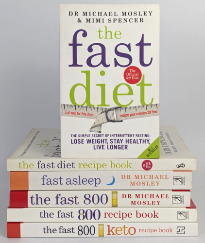 Dr Michael Mosley x 6 Fast Diet / 800 / Keto / Recipe book / Fast ...