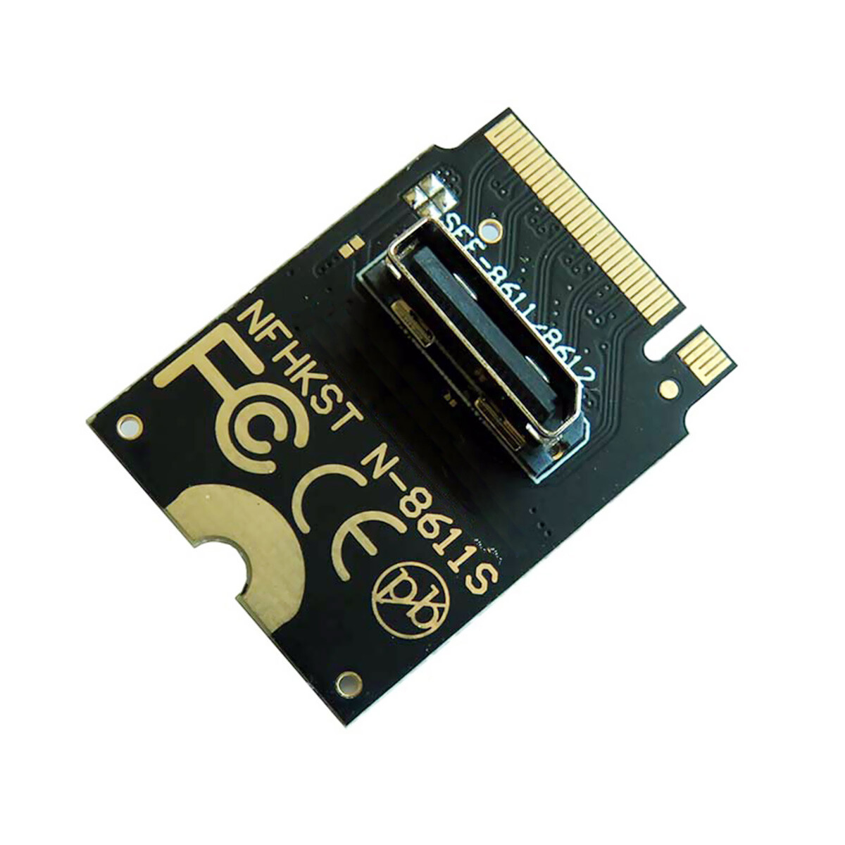 CHENYANG PCI-E M-key M.2 2230 to SFF-8612 Adapter for NVME U.2 SSD eGPU ...