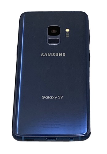 Samsung Galaxy S9 SM-G960U 64GB Blue Unlocked Android Smartphone- Fair ...