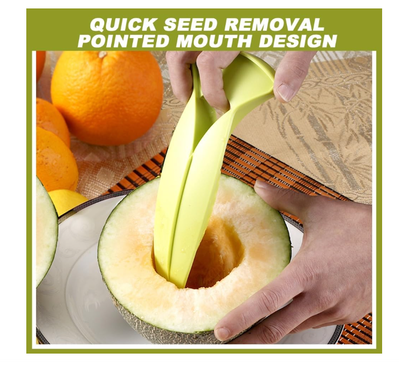 2025 New Melon Cutting Tool, Melon Cubing Tool for Quick and Easy ...