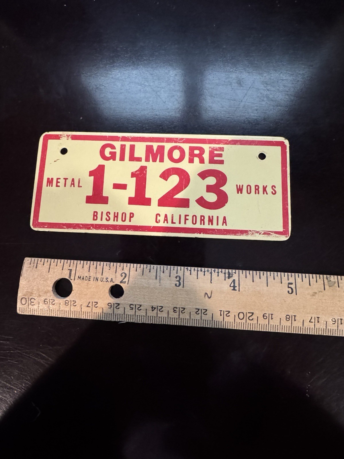 New Old Stock Pedal Car Steel License Plates | eBay