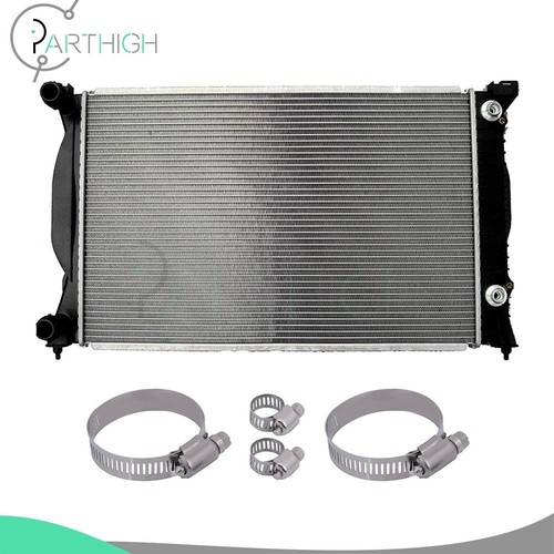 Radiator 2556 For 2003-2008 Audi A4 With stainless steel Hose Clamps | eBay