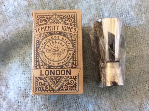 Temerity Jones London Stainless Steel Cocktail Measurer 25/50ml ...
