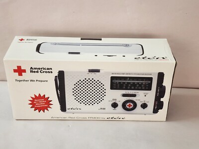 American Red Cross ETON FR400 Emergency Radio, AM/FM/NOAA/TV1/TV2 ...