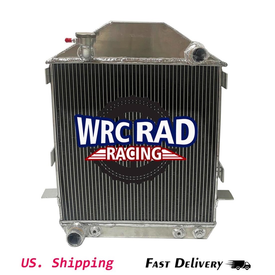 Aluminum Radiator for Ford Model-T Bucket Ford Engine L4 2.9L AT 1924 ...