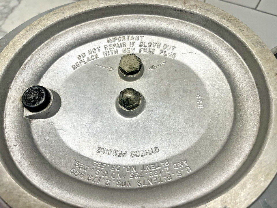 1934 - 49 Vintage Miracle Maid Cookware Mini Maid Magic Oval Pressure ...