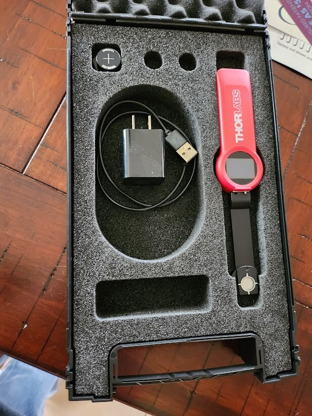 Thorlabs+PM160+Si+Sensor+Power+Meter+w%2F+Bluetooth+%26+USB+400-1100nm ...