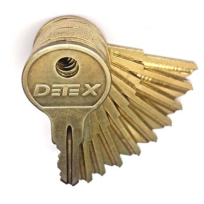 Detex Key 🔑 Alarm Keys Single or Set for Battery Access Cover Lock ECL ...