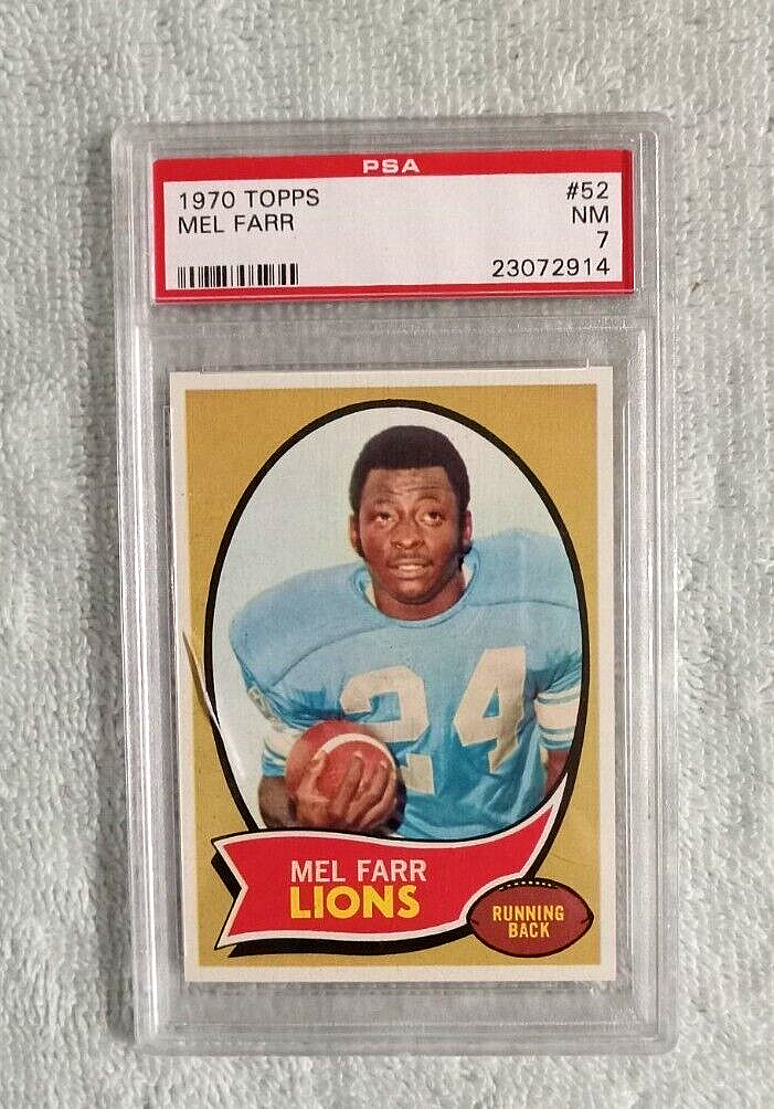 1970 Topps - #52 Mel Farr (RC) for sale online | eBay