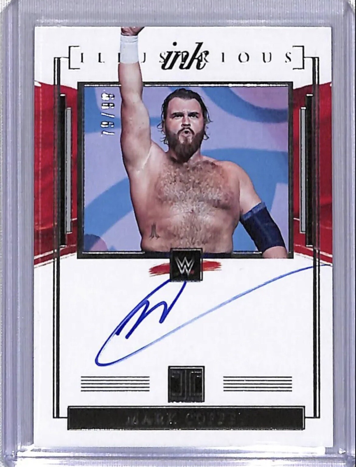 2022 Panini Impeccable WWE - Illustrious Ink Mark Coffey #IL-MCF /99 ...