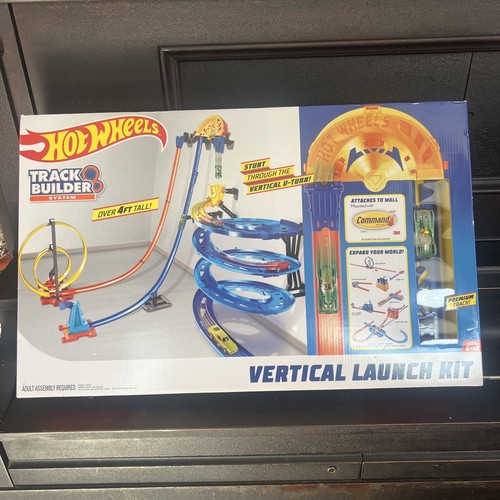 Hot Wheels Vertical Launch Kit Race Track Builder System GGH70 NEW In ...