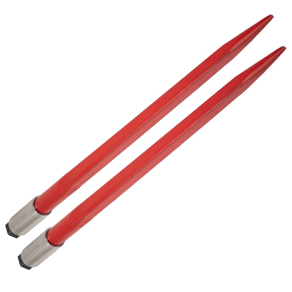 2pcs Hay Bale Spear 39" 3000 lbs Capacity Spike Fork for Tractors ...