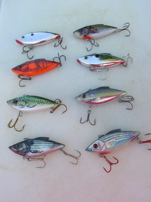 Classic Bill Lewis Rat-L-Trap **(8)** Crankbaits Best Colors 3 ...
