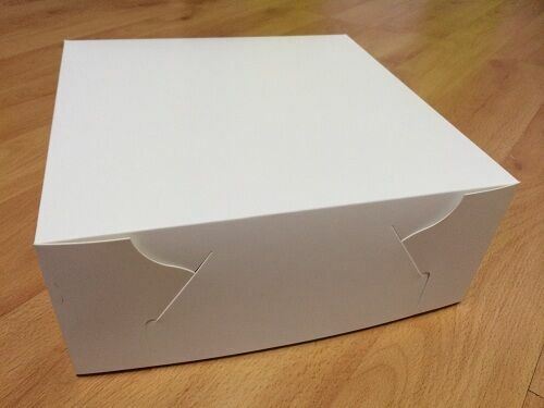 CAKE DECORATING CAKE BOX 9x9x2.5" 20Pk Cupcake Pastry Cookie Wedding ...