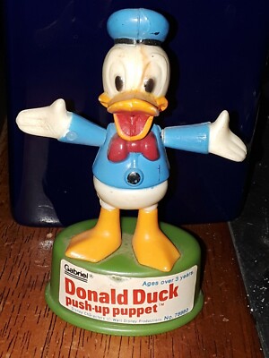 1977 Disney Donald Duck Push Up Puppet | eBay
