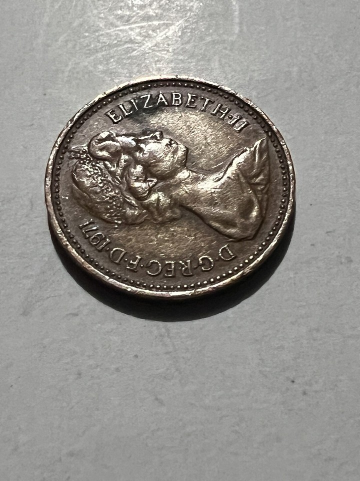 1971 New Penny Coin Original Old Coin 1p Circulated VERY RARE COIN ...