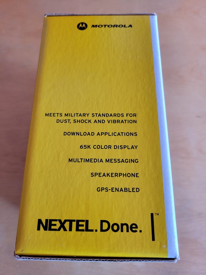 NEW IN BOX - MOTOROLA NEXTEL Digital i560 Wireless Phone: Rare Cell Phone | eBay