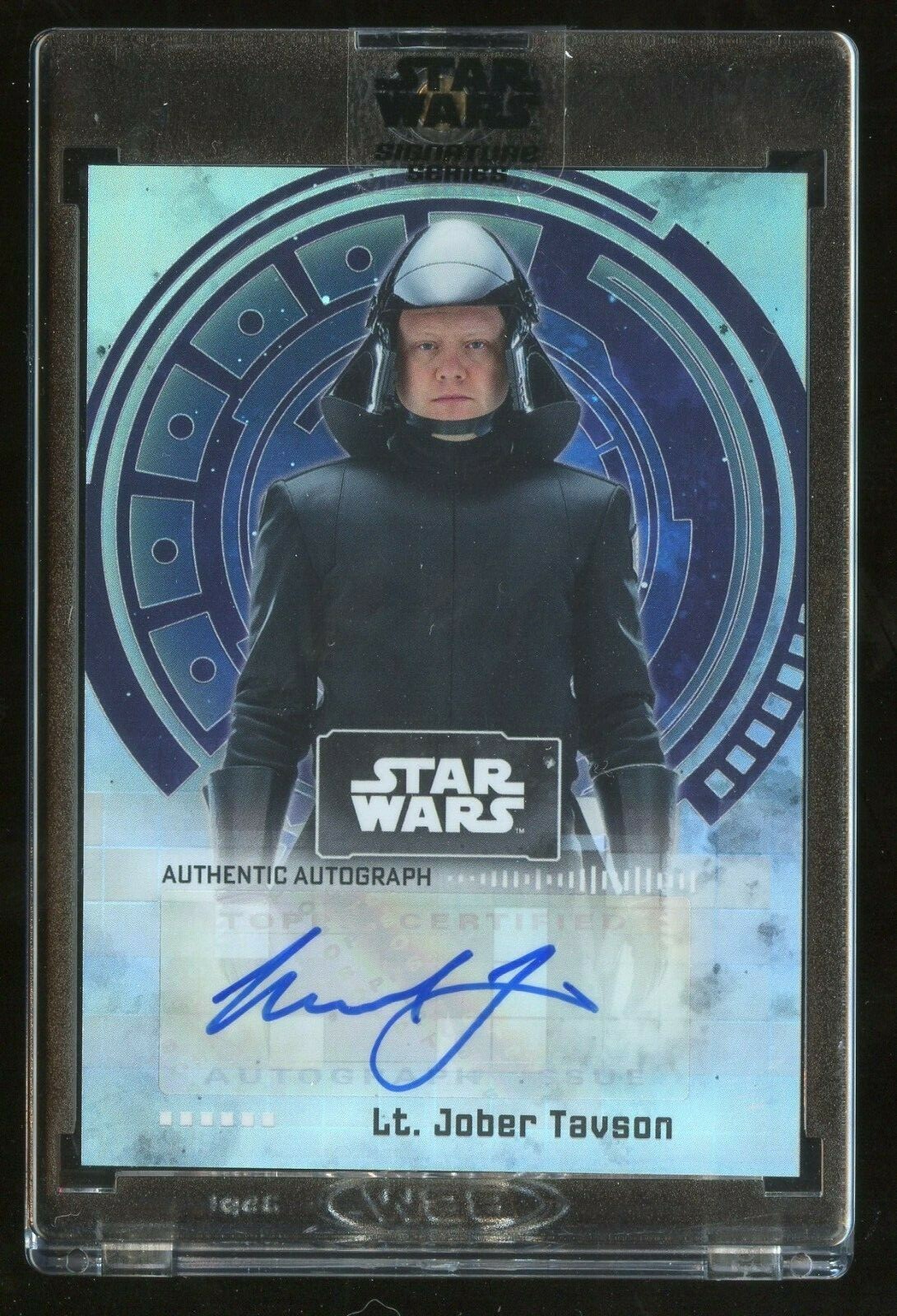 2022 Topps Star Wars Signature Series AUTO - Michael Jibson as Lt ...