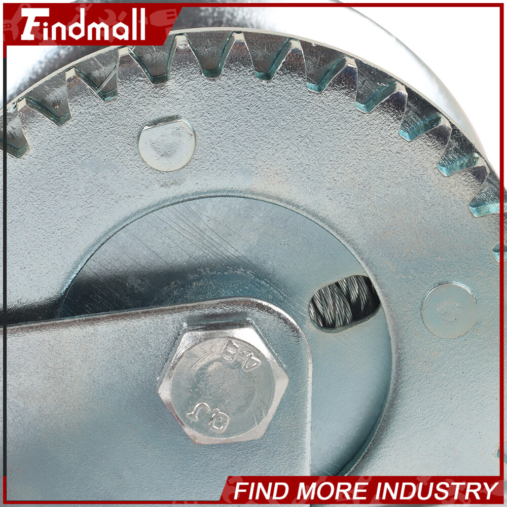Findmall 600lbs Hand Winch Heavy Duty Steel Cable Crank Gear For Boat ...
