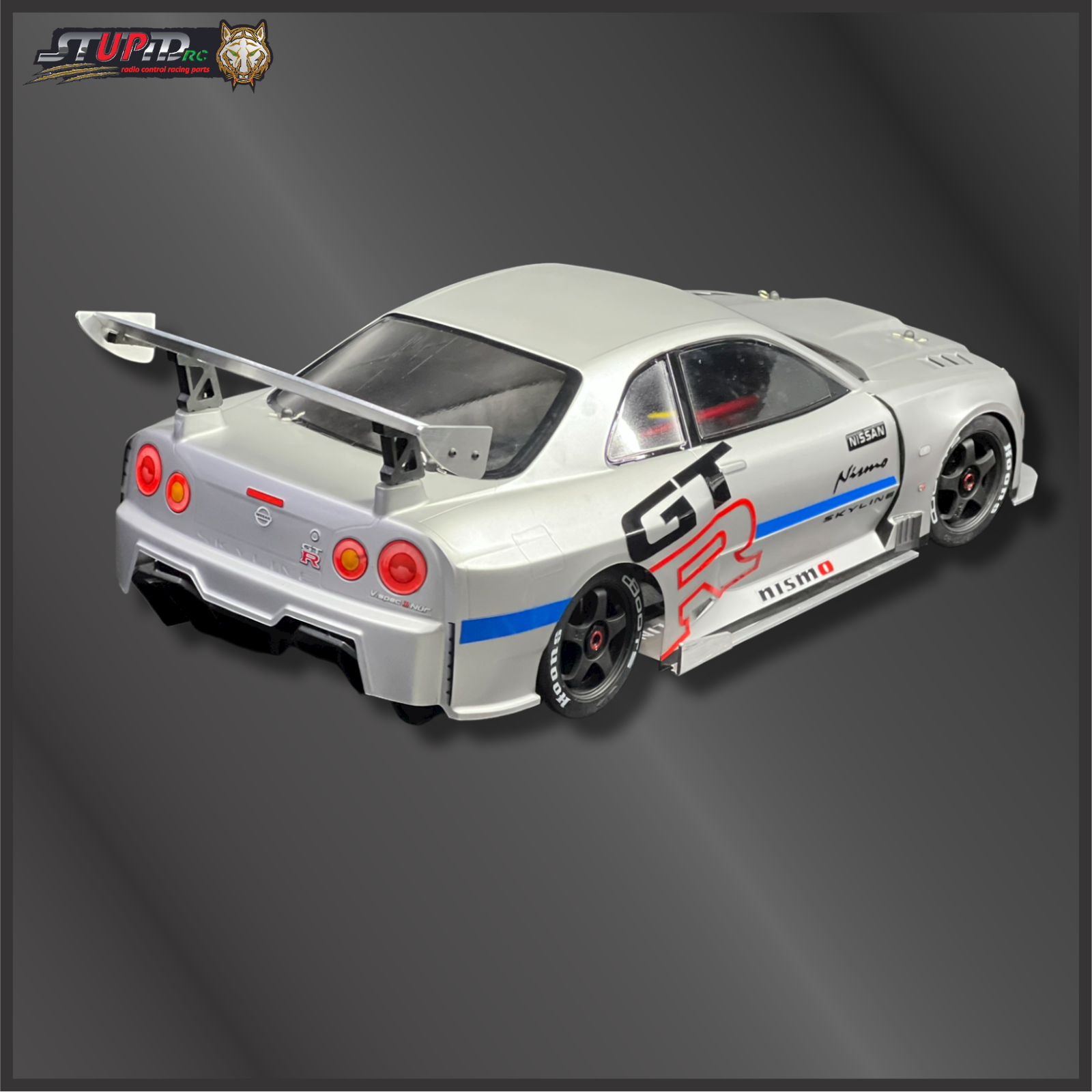 Arrma Infraction/Felony Skyline GTR 1/7 Compatible Aluminum Body Kit ...