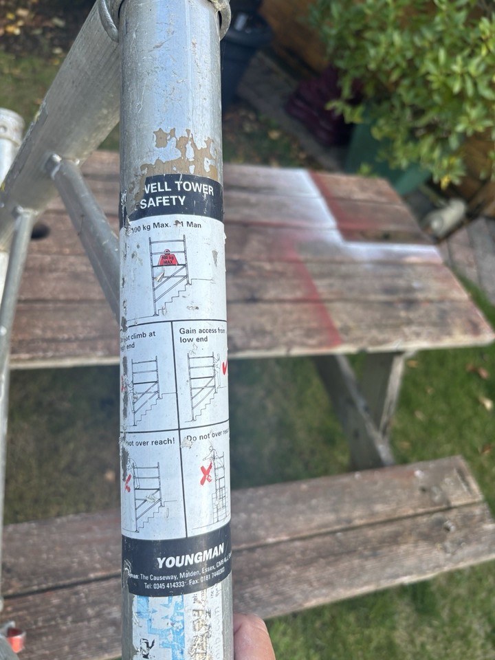 Boss Youngman Stairmax 600 Complete Stairwell Scaffold Tower Plus Extra ...