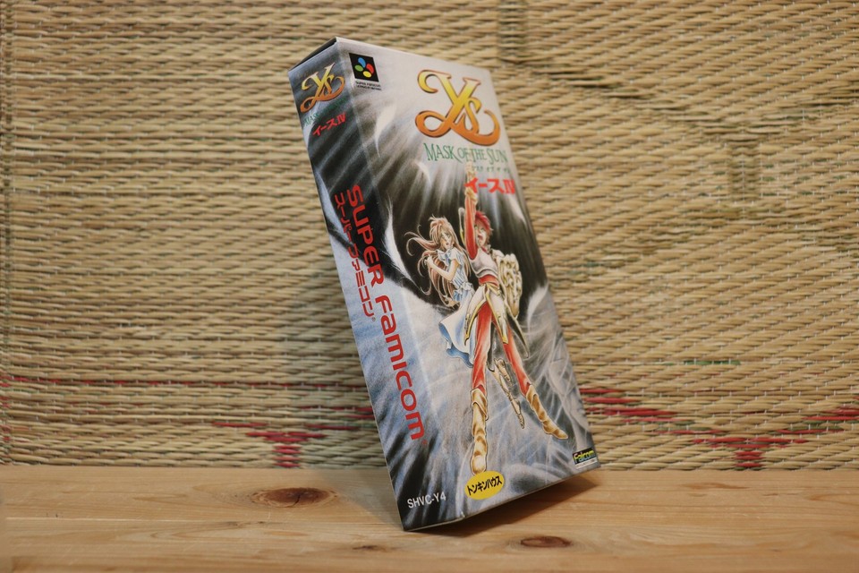 Ys 4 Ys IV Complete Set! Nintendo Super Famicom SFC Very Good+ ...