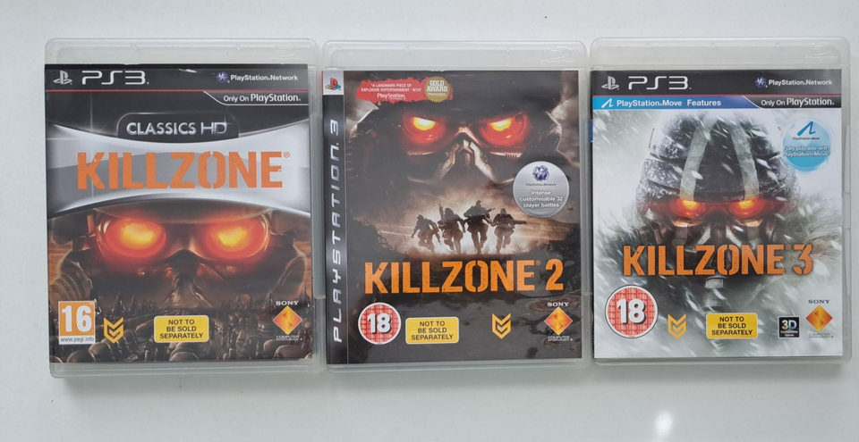 Killzone Trilogy, PS3 game, complete with all manuals. Rare! | eBay UK