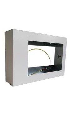 Viabizzuno f6.001.53 m1 medio cassaforma esterna bianco corpo 8 ...