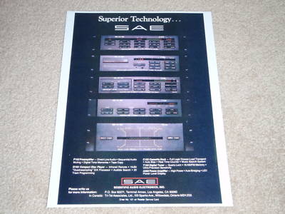 SAE Ad, 1988, A502,T102,C102,D102,P102, Frame This! | eBay