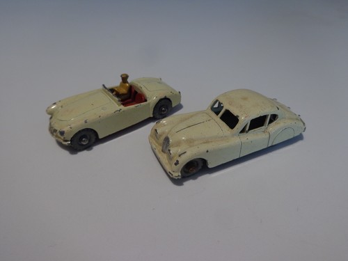 Vintage Matchbox Lesney Moko No19 MGA Sports Car & No32 Jaguar XK140 | eBay