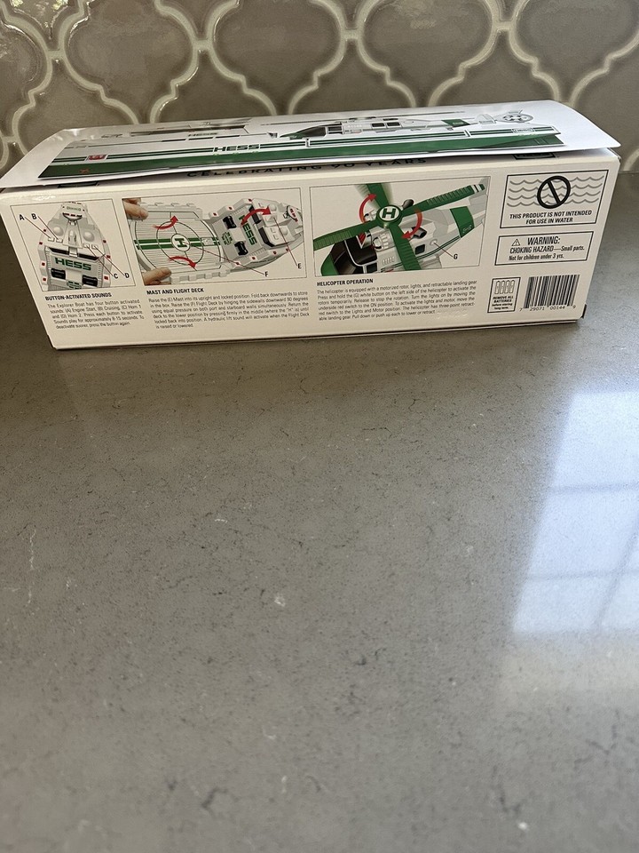 SOLD OUT HESS TOY TRUCK 2023 90TH ANNIVERSARY COLLECTORS EDITION OCEAN ...