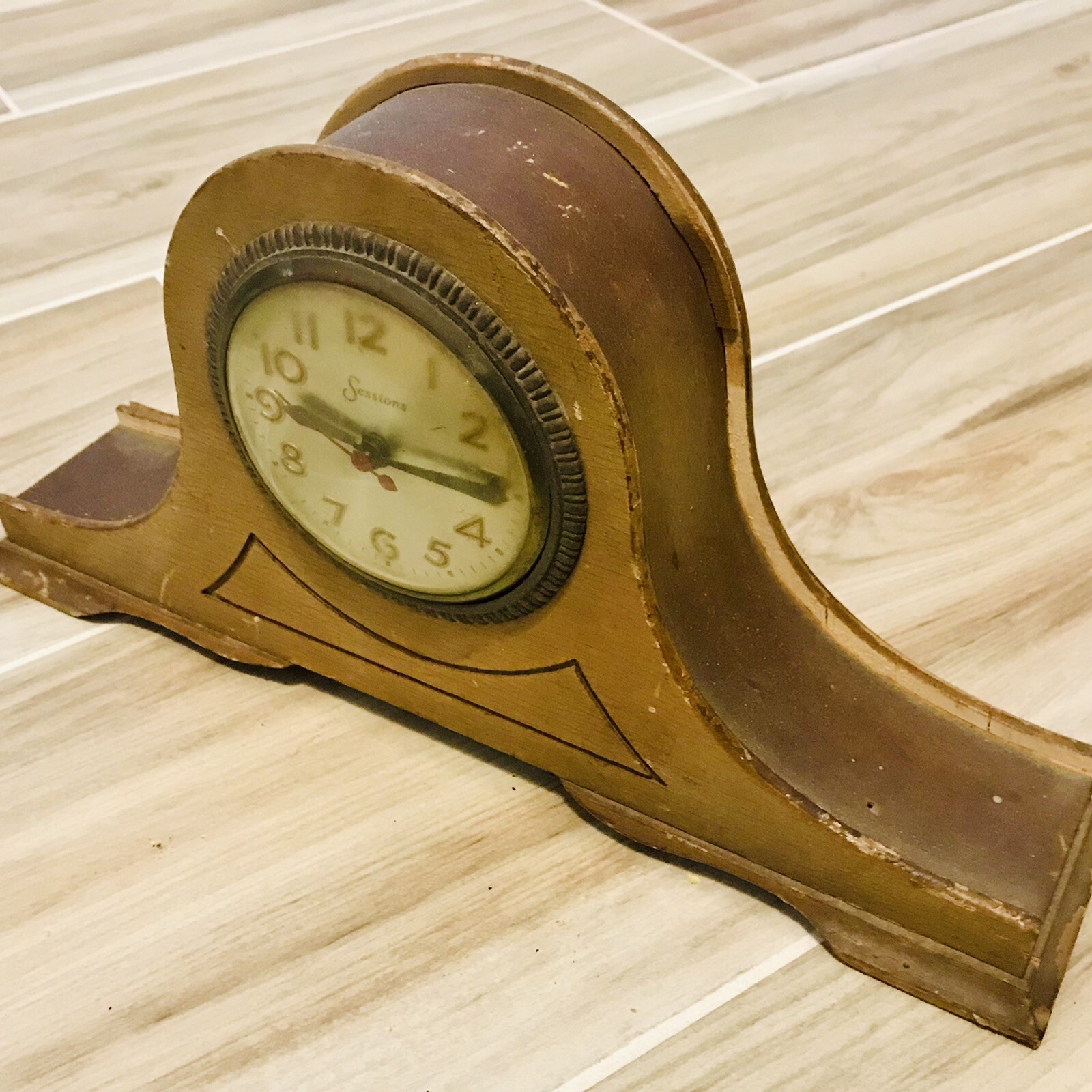 Rare Antique Sessions Electric Clock - 1930s Model W, AC 110v Vintage ...