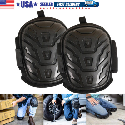 Construction Gel Knee Pads Safety Leg Protectors Work Comfort Pair ...
