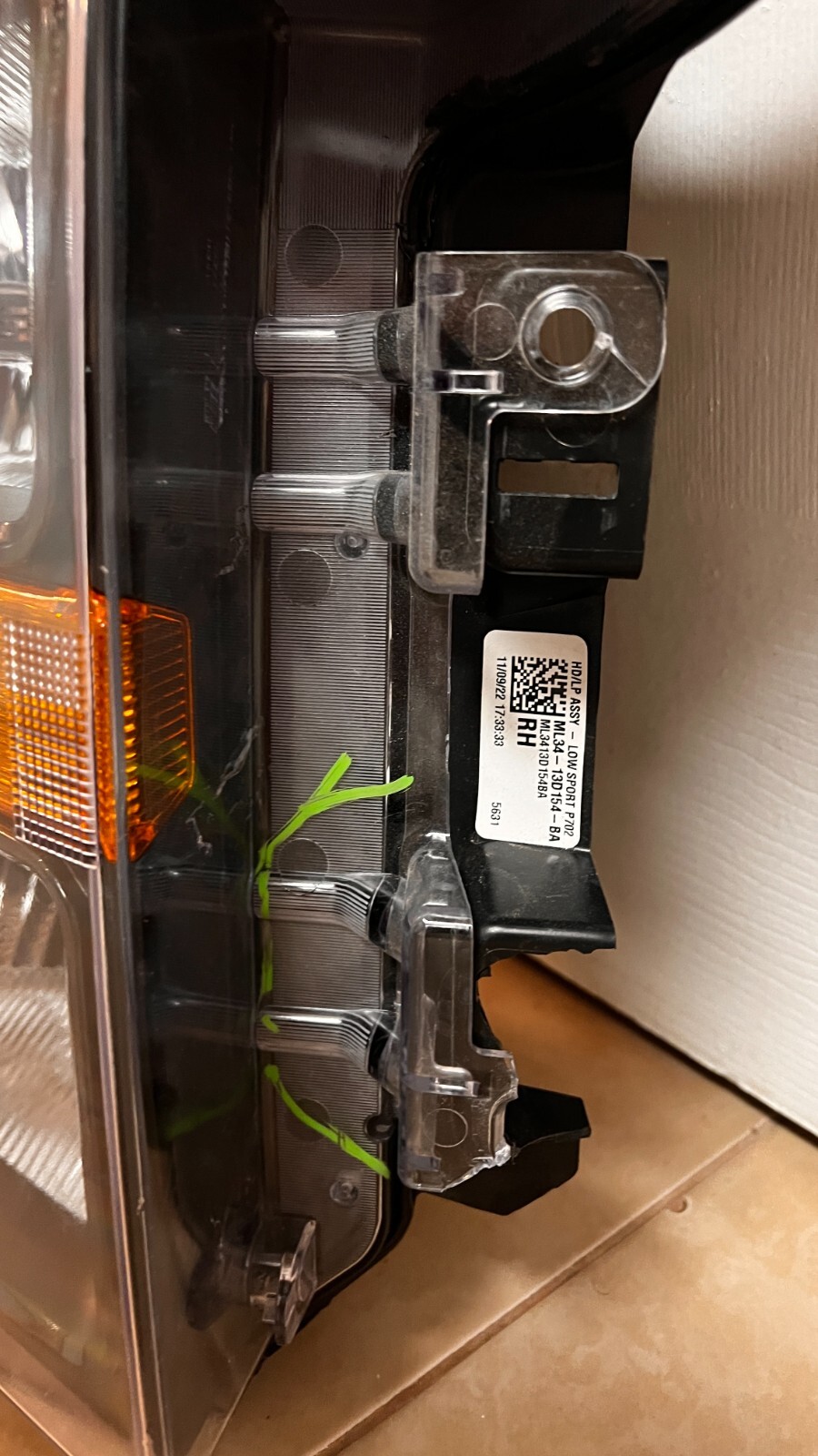 2021-2022 OEM Ford F-150 Halogen Passenger Right RH Headlight ML34 ...