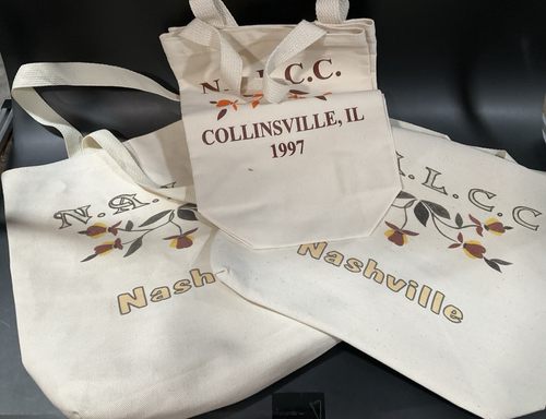 3 Jewel Tea Autumn Leaf Collector Club Bag Totes NALCC 1997 Illinois ...