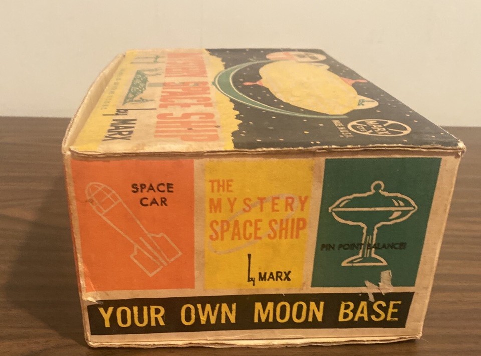 Marx Mystery Space Ship Play Set Box Only | eBay