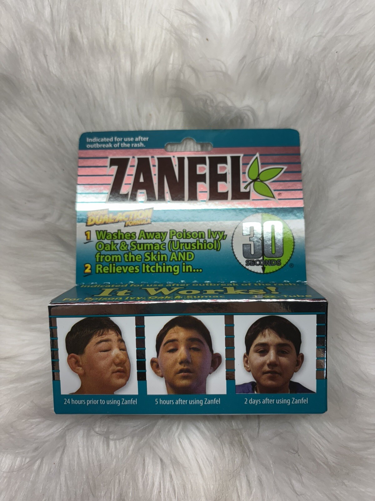 Zanfel For Poison Ivy, Oak & Sumac 1oz. Tube (Unique Dual-Action ...