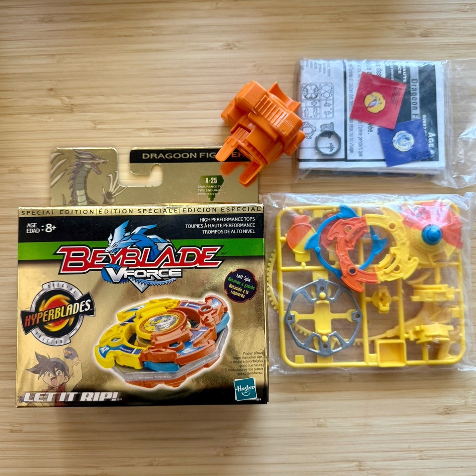 HASBRO Beyblade Dragoon F Hyperblades Special Edition Mint | eBay