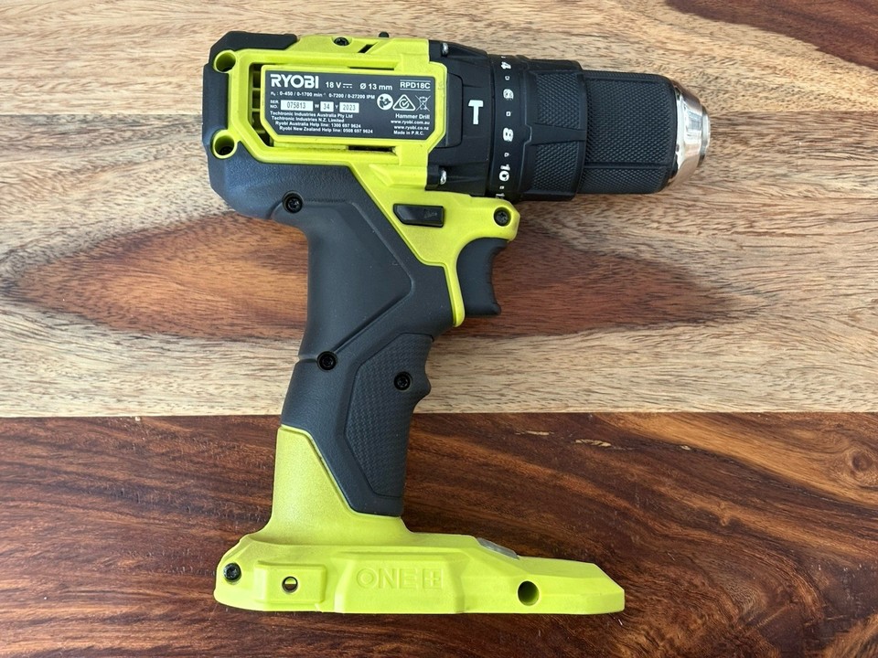 Ryobi ONE+ HP 18v Compact Brushless Hammer Drill - RPD18C | eBay Australia