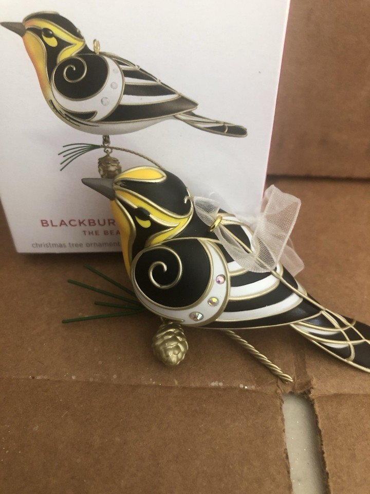 HALLMARK 2025 Beauty of Birds Lady Blackburnian Warbler LIMITED Series ...