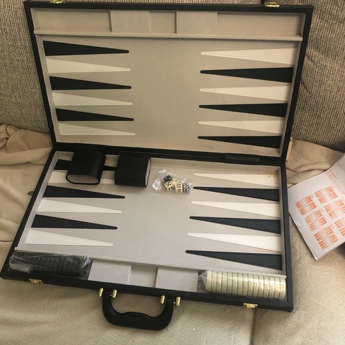 CHH Games 21" Large Deluxe Backgammon Game Set New With Box | eBay