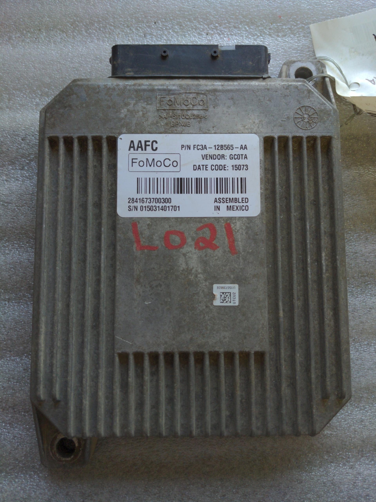 2016 Ford F250 Transmission Control Module TCU TCM Fc3a-12b565-aa for ...