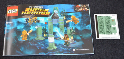 76085 INSTRUCTION BOOKLET & ORIGINAL STICKERS ONLY For Set # 76085 ...