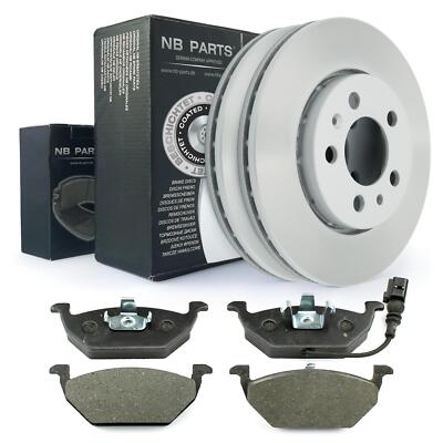 Brake Discs Brake Pads Front 256mm for Audi A2 A3 Skoda VW Golf 4 IV ...