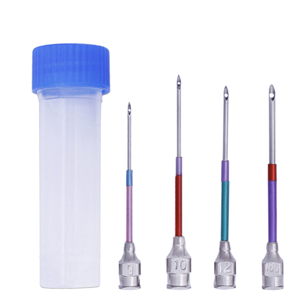 4 PCS Embroidery Needle Set Knitting and Sewing Tools Needles Punch | eBay