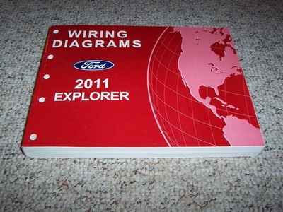 2011 Ford Explorer Electrical Wiring Diagram Manual XLT Limited ...