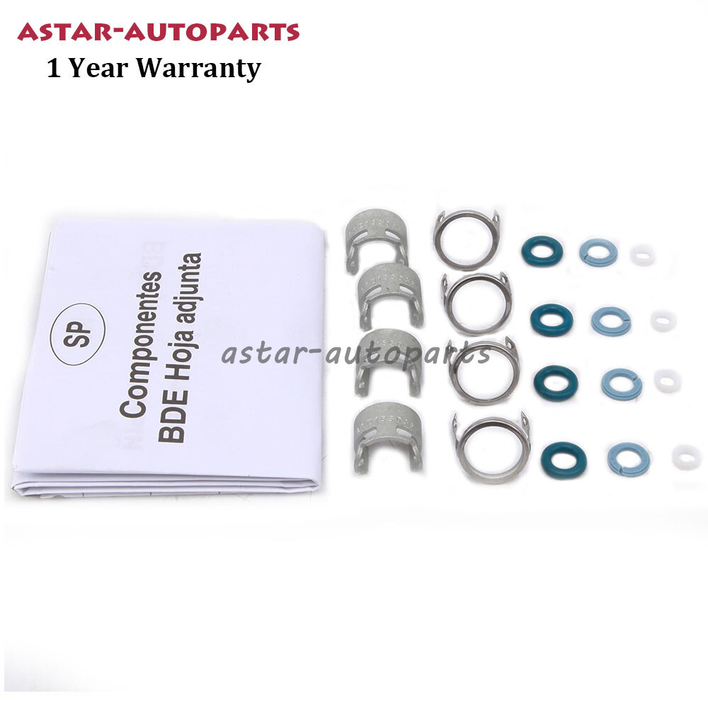 Fuel Injector Seal Kit O-ring Repair Kit Fit For VW Golf Jetta Audi A3 ...