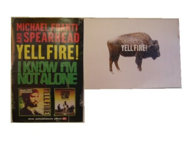 Michael Franti and Spearhead Poster Yell Fire I Know | eBay Australia